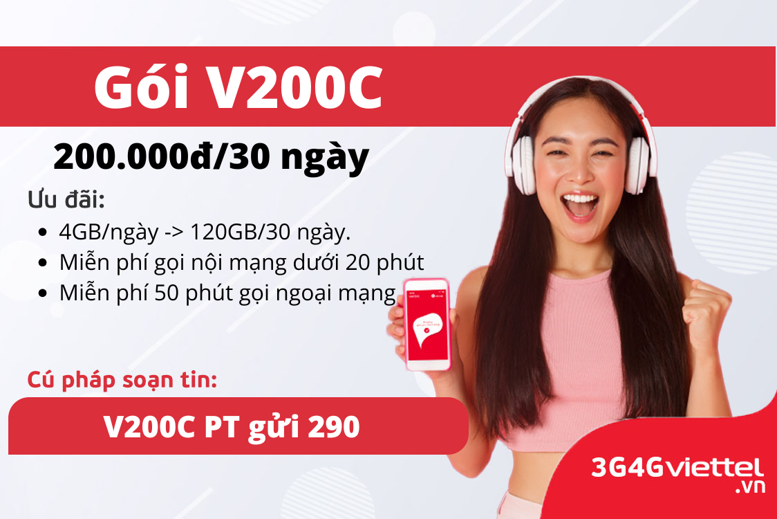 V200C Viettel ưu đãi ngập tràn - 3G4GViettel